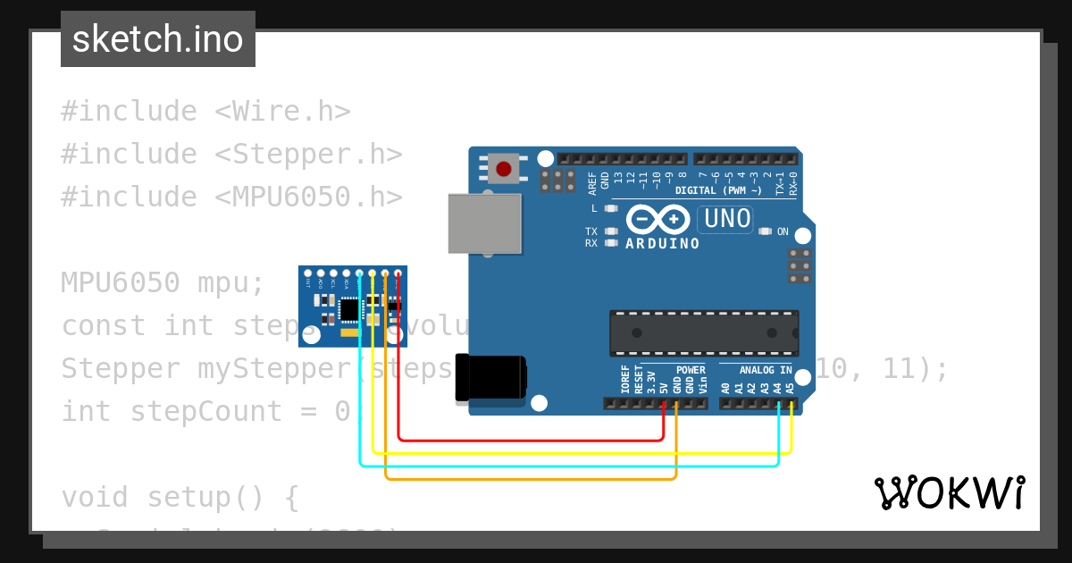 Genphy Gyro Code With Range Wokwi Esp32 Stm32 Arduino Simulator 2630