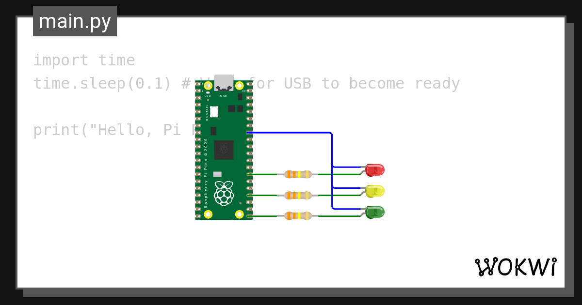 Glit Semafor Wokwi Esp32 Stm32 Arduino Simulator 