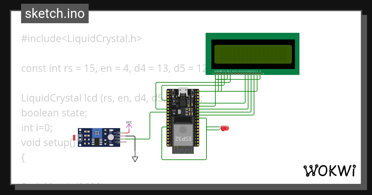 ESP32_LDR - Wokwi ESP32, STM32, Arduino Simulator