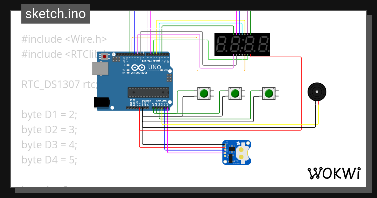 Alarm Project Wokwi Esp32 Stm32 Arduino Simulator 7397