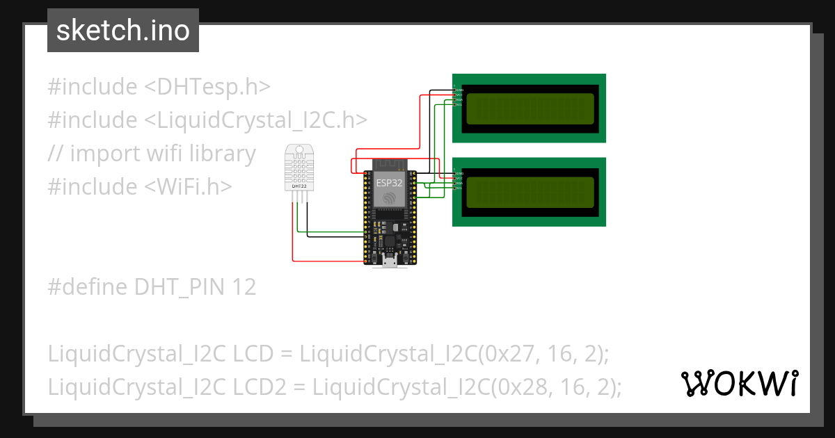 IOT 138 SA3 : Enable WIFI - Solution Copy - Wokwi ESP32, STM32, Arduino Simulator
