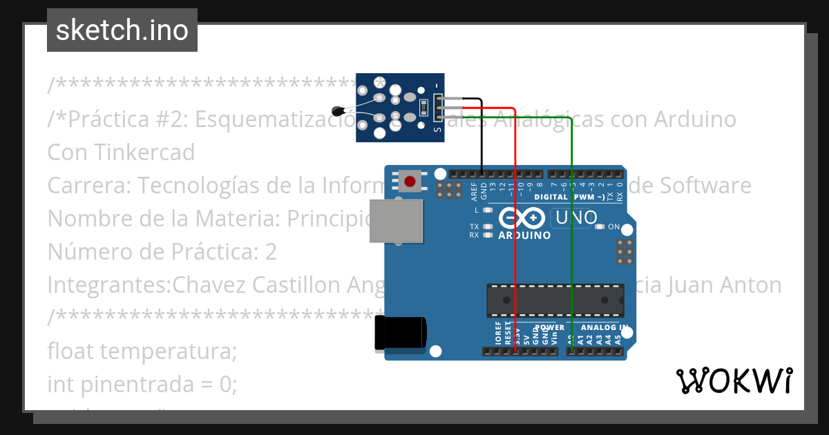 sensor de temperatura - Wokwi ESP32, STM32, Arduino Simulator sensor de temperatura - Wokwi ESP32, STM32, Arduino Simulator