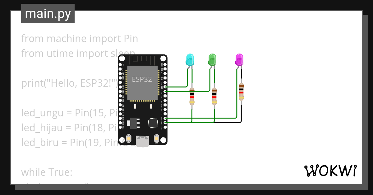 Micropython Blink Esp32 Copy Wokwi Esp32 Stm32 Arduino Simulator 7391