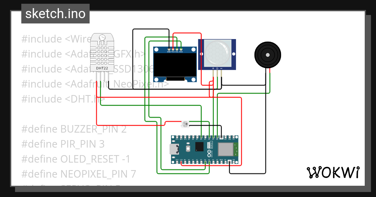 Arduino Nano ESP32 Copy - Wokwi ESP32, STM32, Arduino Simulator