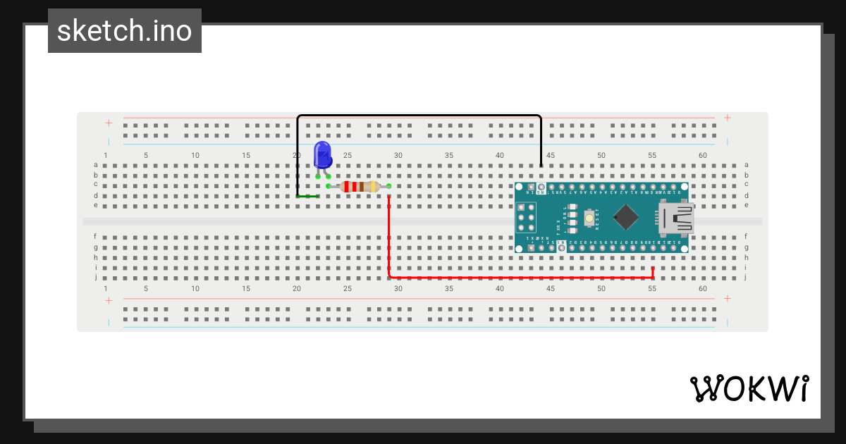 Khansalatproject 1blinkled 8b Wokwi Esp32 Stm32 Arduino Simulator