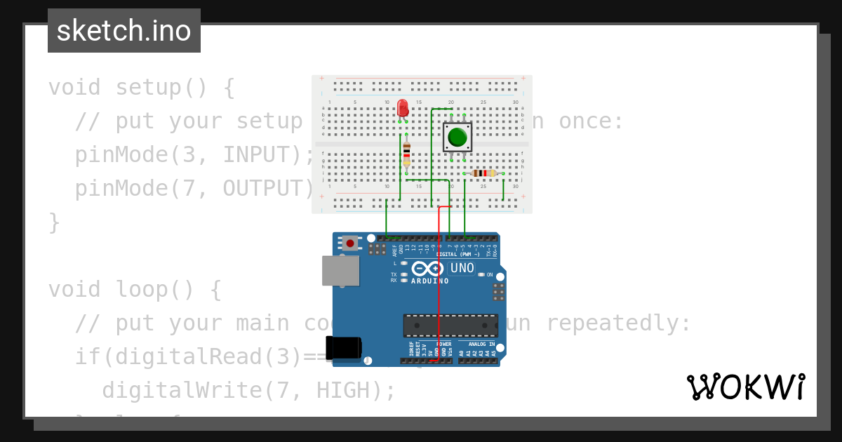 Led 点灯 タクトあり Wokwi Esp32 Stm32 Arduino Simulator