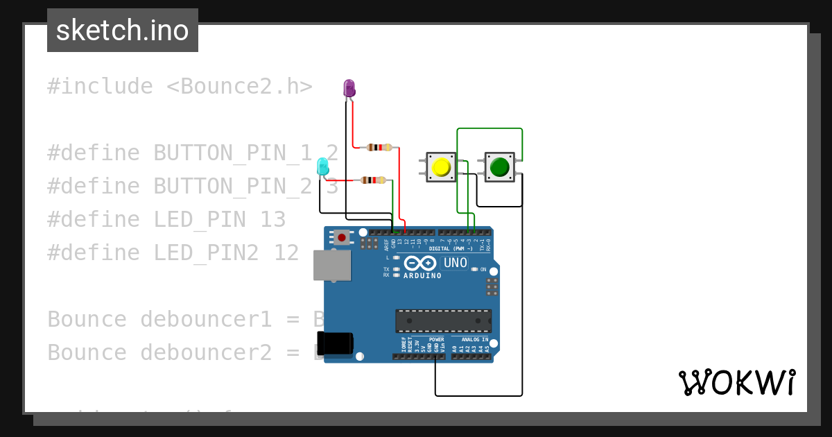 Тесткнопка Wokwi Esp32 Stm32 Arduino Simulator 