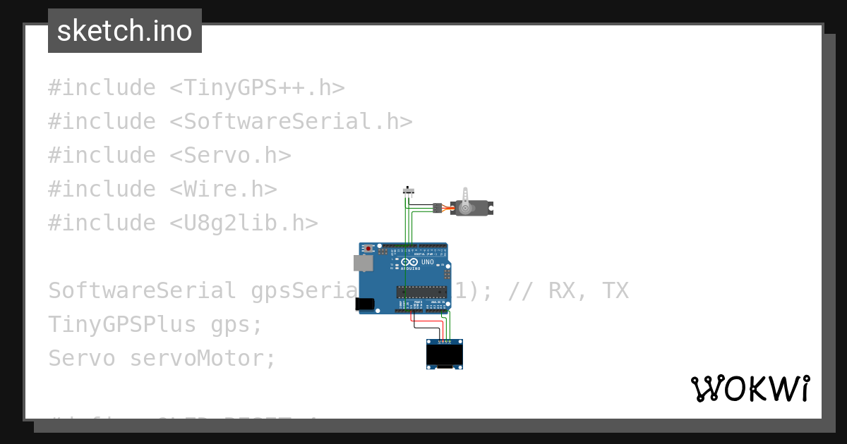 Gps Oled Wokwi Esp32 Stm32 Arduino Simulator 7204