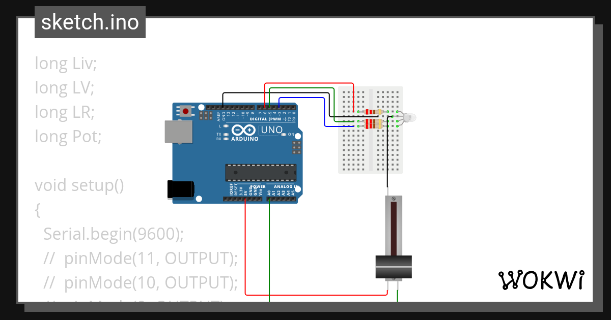 LED RGB - Wokwi ESP32, STM32, Arduino Simulator