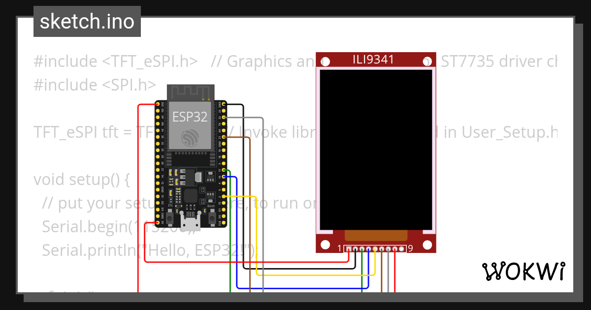 german_tft_font_test - Wokwi ESP32, STM32, Arduino Simulator
