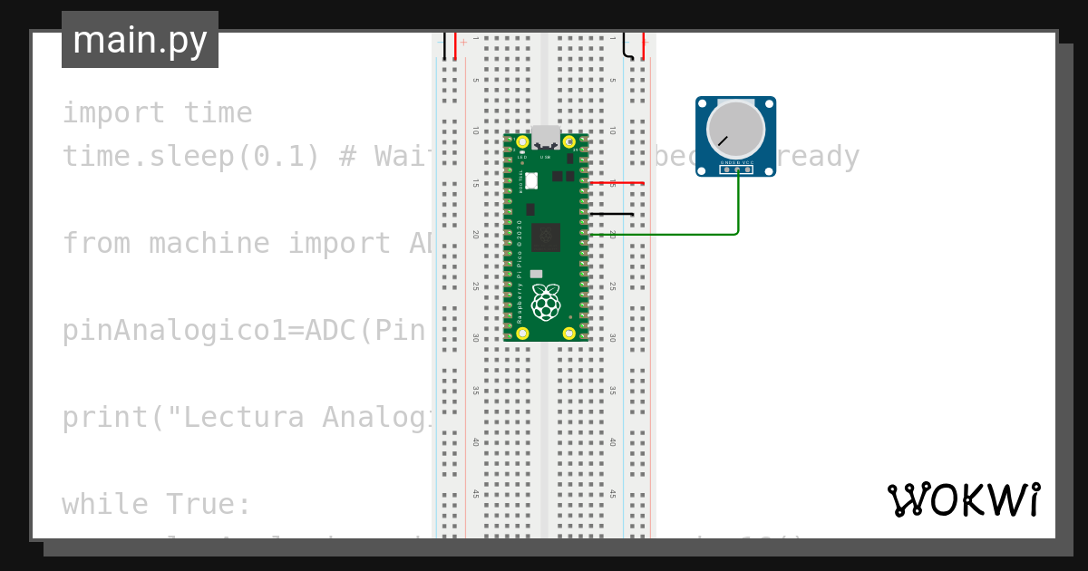 Potencimetro Wokwi Esp32 Stm32 Arduino Simulator 8931