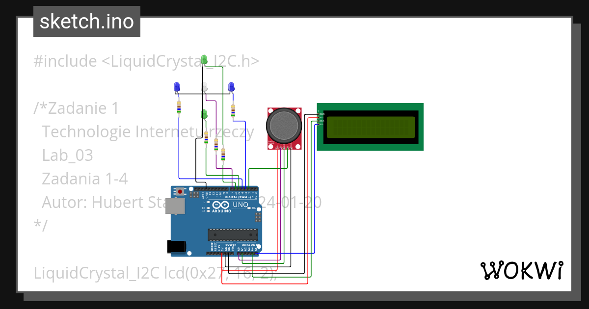 Lab_3 - Wokwi ESP32, STM32, Arduino Simulator