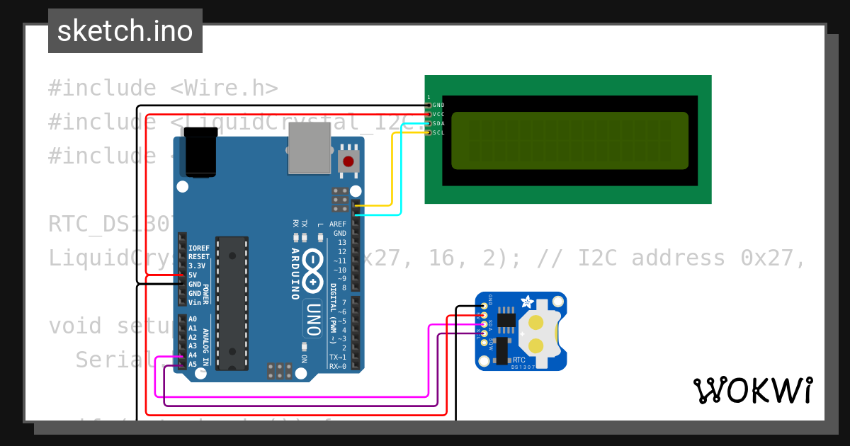 Digitalclock Wokwi Esp32 Stm32 Arduino Simulator 8958