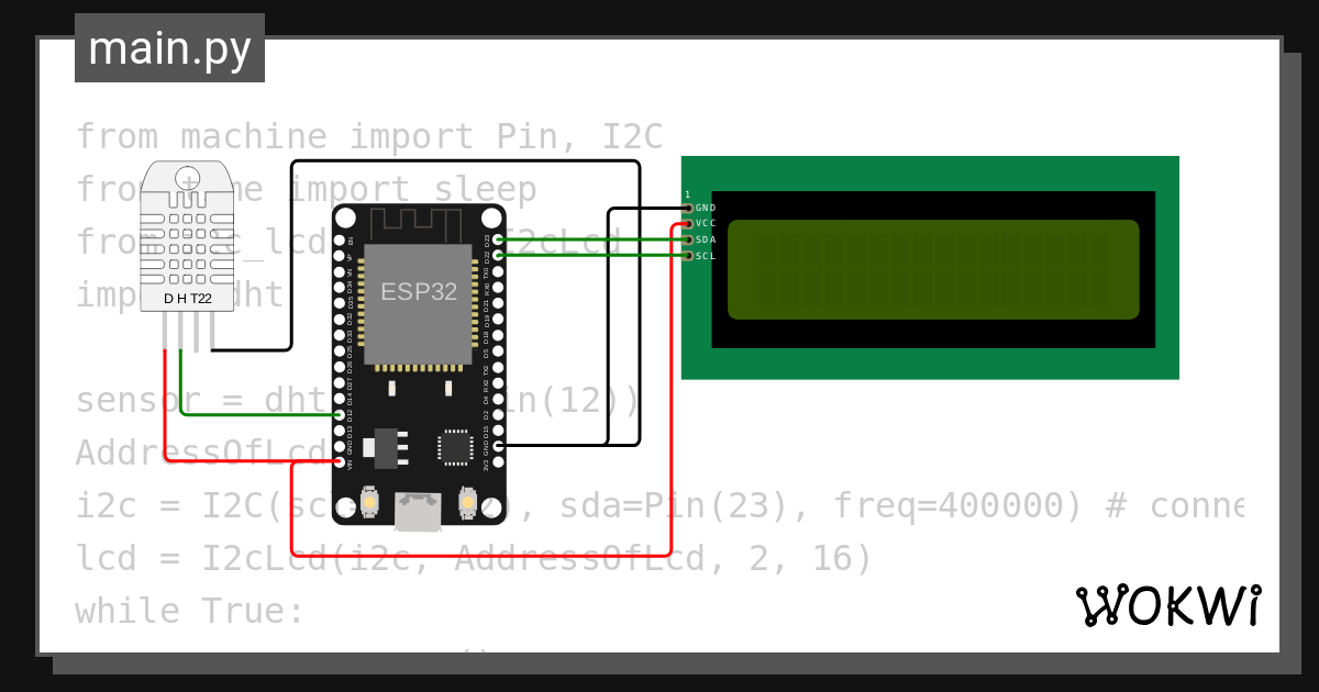 NhiỆt ĐỘ ĐỘ Ẩm Wokwi Esp32 Stm32 Arduino Simulator 2814