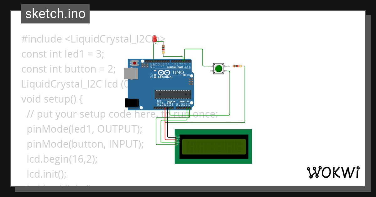 LCD I2C Project Indonesia - Wokwi ESP32, STM32, Arduino Simulator LCD I2C Project Indonesia - Wokwi ESP32, STM32, Arduino Simulator
