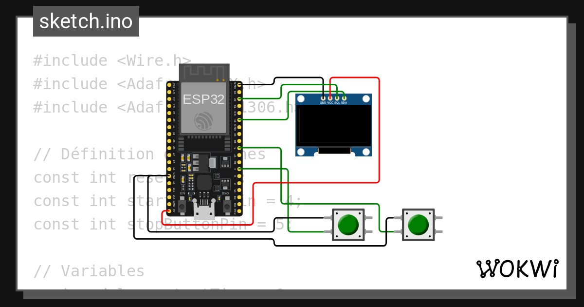 Chrono Wokwi Esp32 Stm32 Arduino Simulator
