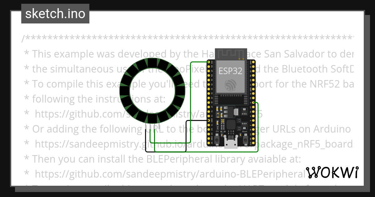 Wokwi - Online ESP32, STM32, Arduino Simulator