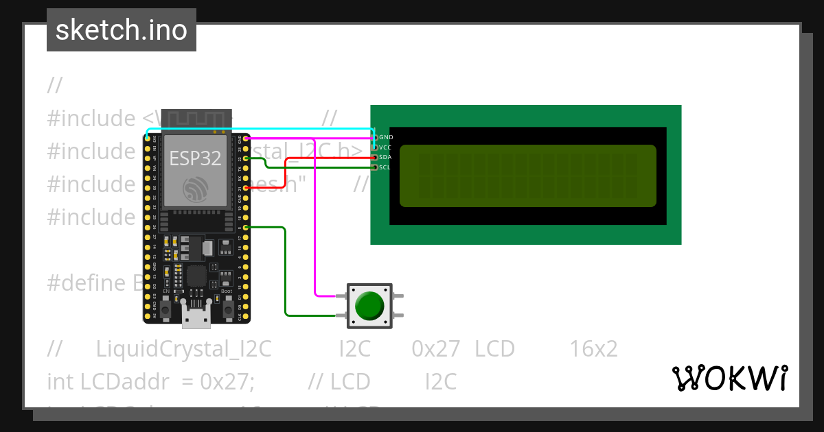 AES-ECB toy Demo - Wokwi ESP32, STM32, Arduino Simulator