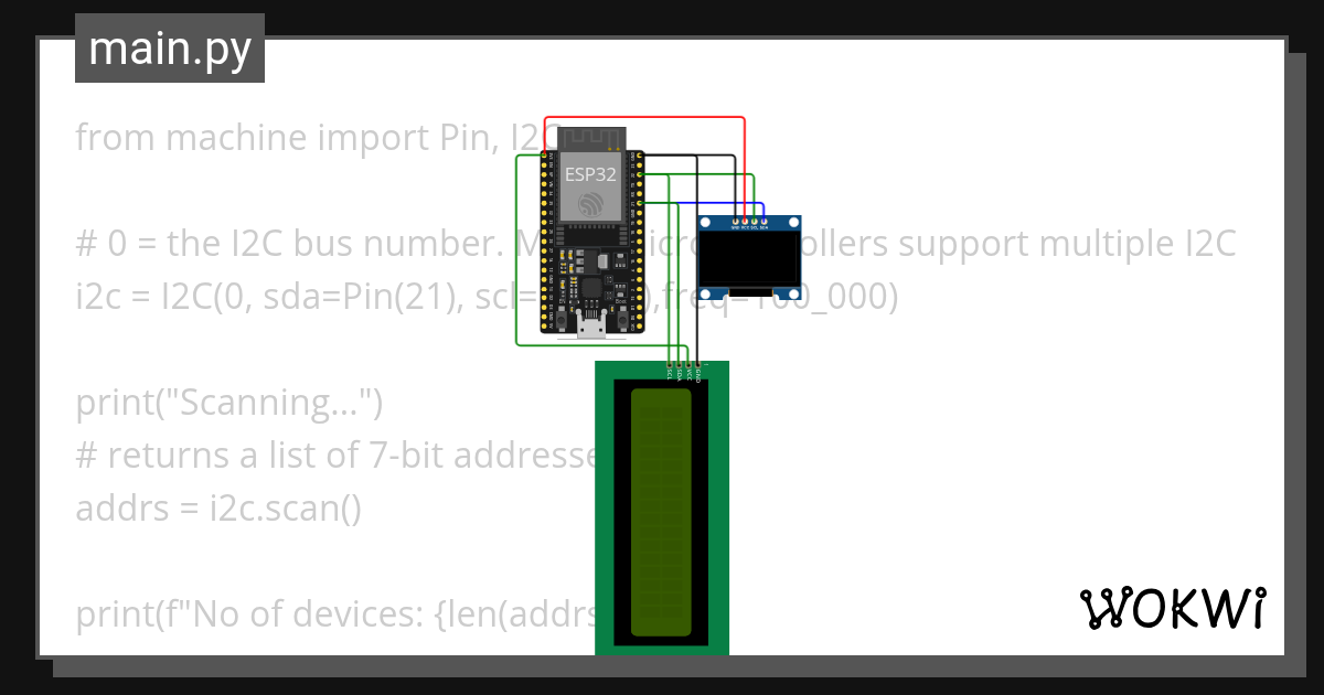 esp32-micropython-ssd1306 Copy - Wokwi ESP32, STM32, Arduino Simulator esp32-micropython-ssd1306 Copy - Wokwi ESP32, STM32, Arduino Simulator