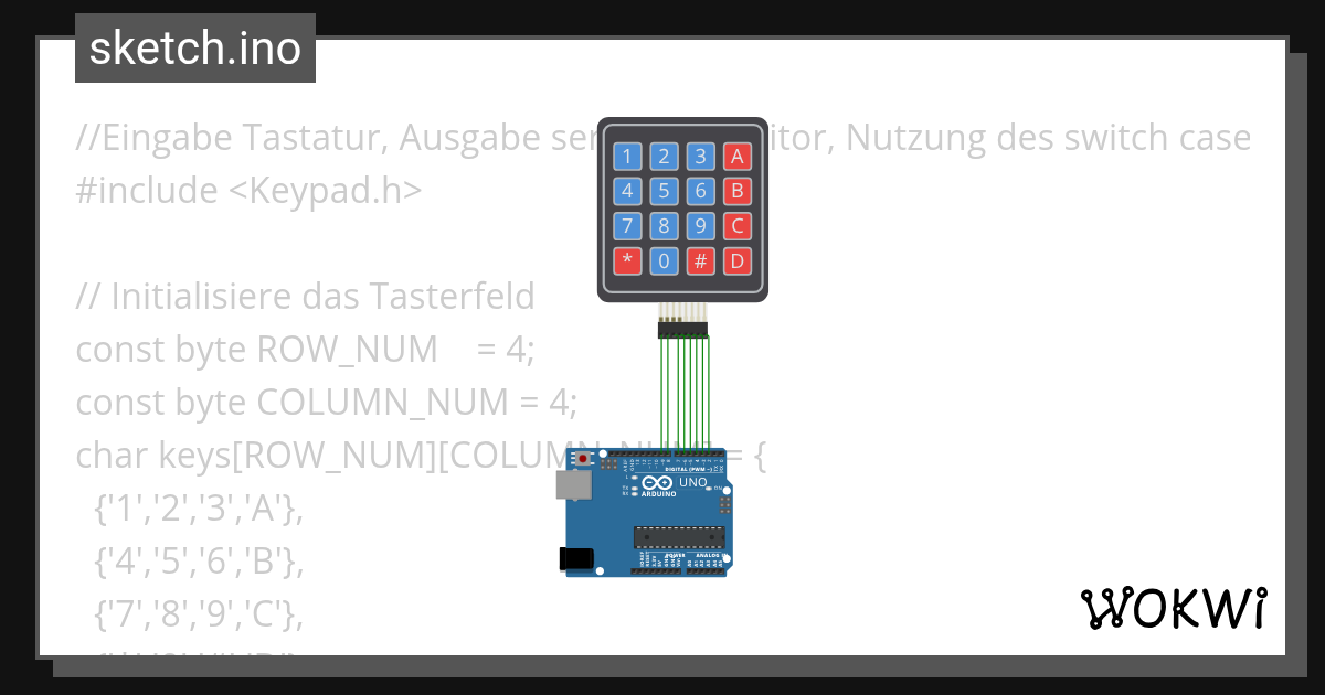 Tastatur, switch_case, RBBK Copy - Wokwi ESP32, STM32, Arduino Simulator