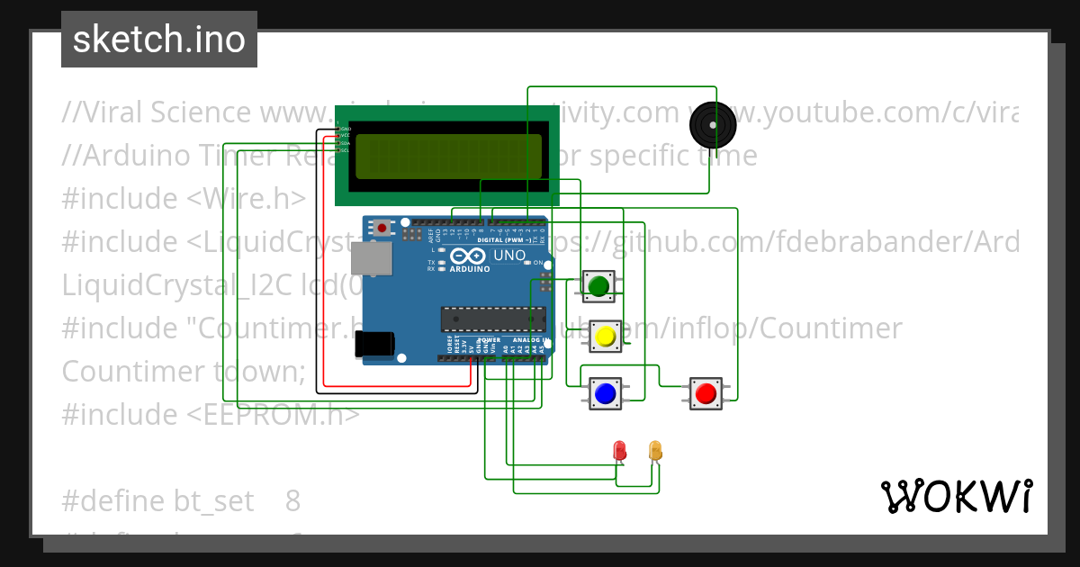 timer - Wokwi ESP32, STM32, Arduino Simulator