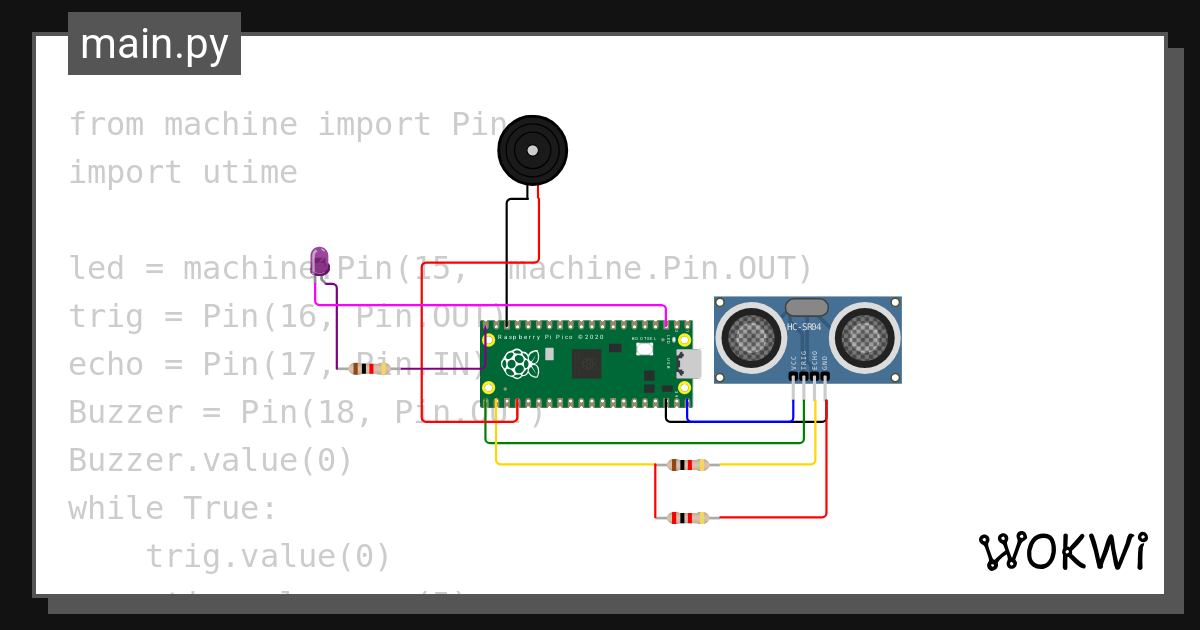 PrÁctica Sensor Drf Wokwi Esp32 Stm32 Arduino Simulator