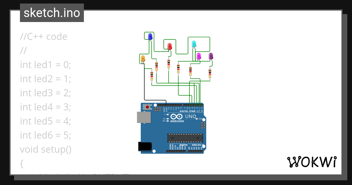 LATIHAN 8 - Wokwi ESP32, STM32, Arduino Simulator