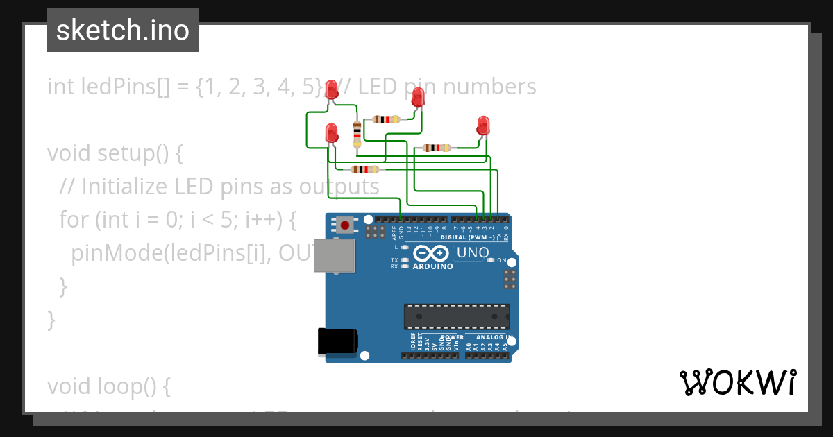 bloking tik 6 - Wokwi ESP32, STM32, Arduino Simulator bloking tik 6 - Wokwi ESP32, STM32, Arduino Simulator