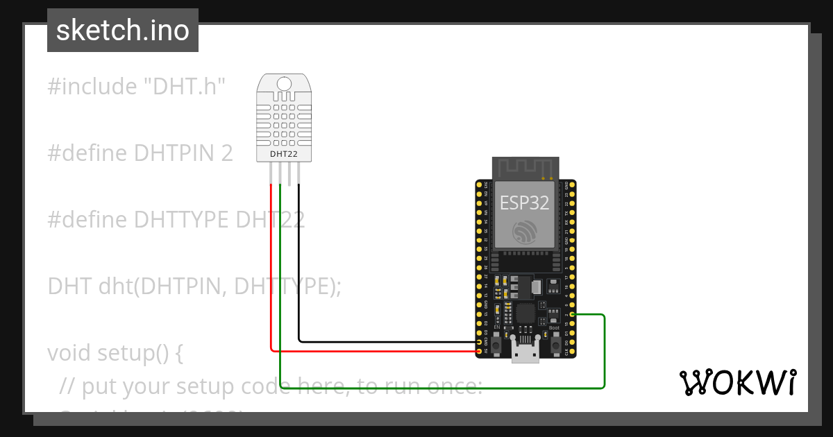Candrasa Surya Dharma _ DHT - Wokwi ESP32, STM32, Arduino Simulator