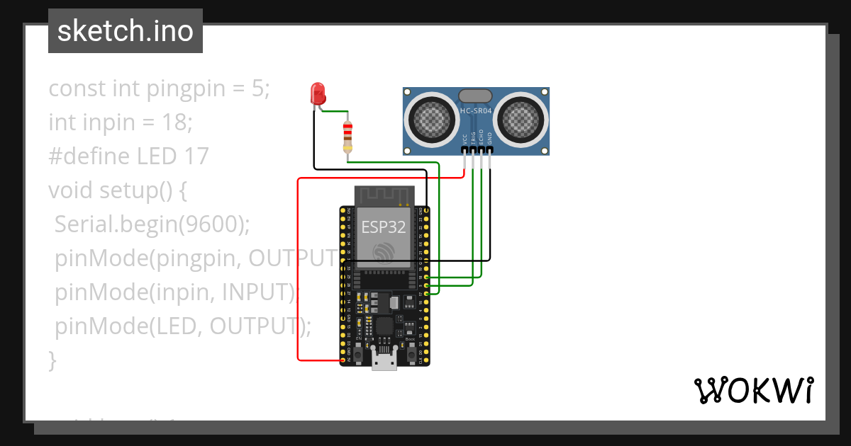 ธนดล รักดีกุล เลขที่5 Wokwi Esp32 Stm32 Arduino Simulator 