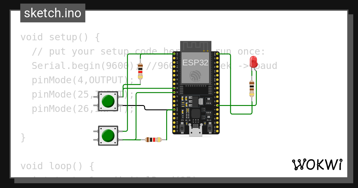 Blinkfi10tasteraufgabe01 Copy Wokwi Esp32 Stm32 Arduino Simulator