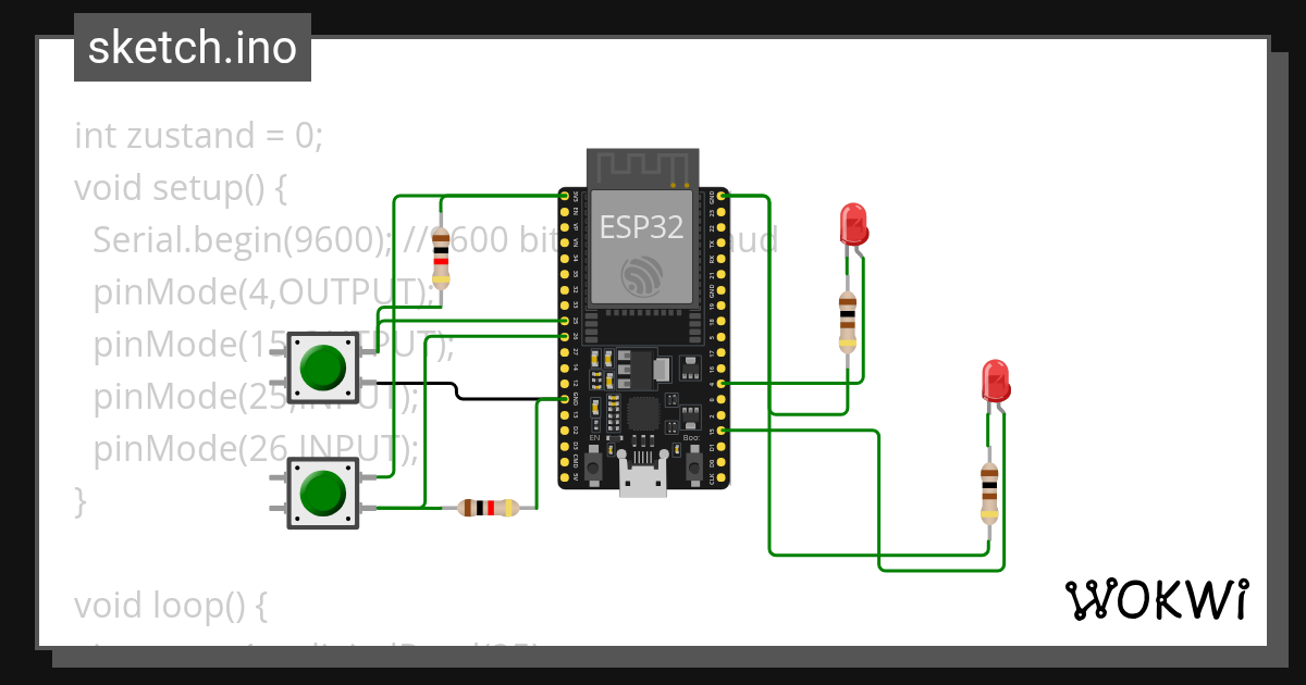 Wokwi - Online ESP32, STM32, Arduino Simulator