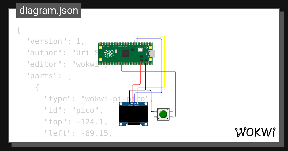 Pico Sdk Oled Wokwi Esp32 Stm32 Arduino Simulator