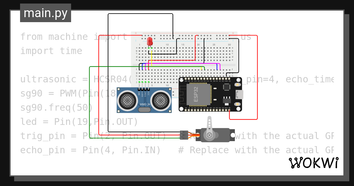 Mini Project Py Wokwi Esp32 Stm32 Arduino Simulator