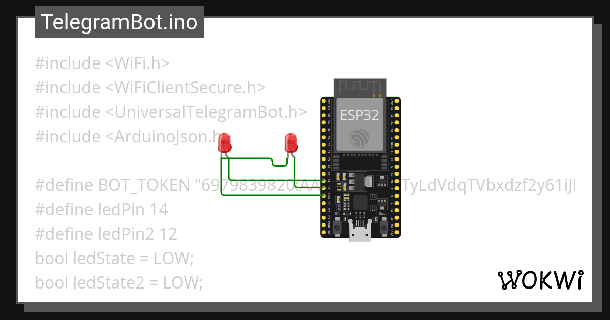 TelegramBot Copy - Wokwi ESP32, STM32, Arduino Simulator
