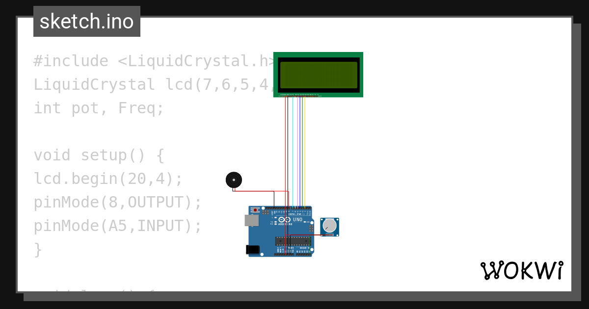 Lcd Potentiometer Wokwi Esp32 Stm32 Arduino Simulator 0483