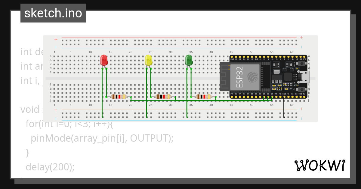 Projecttraffic Light Copy Wokwi Esp32 Stm32 Arduino Simulator 