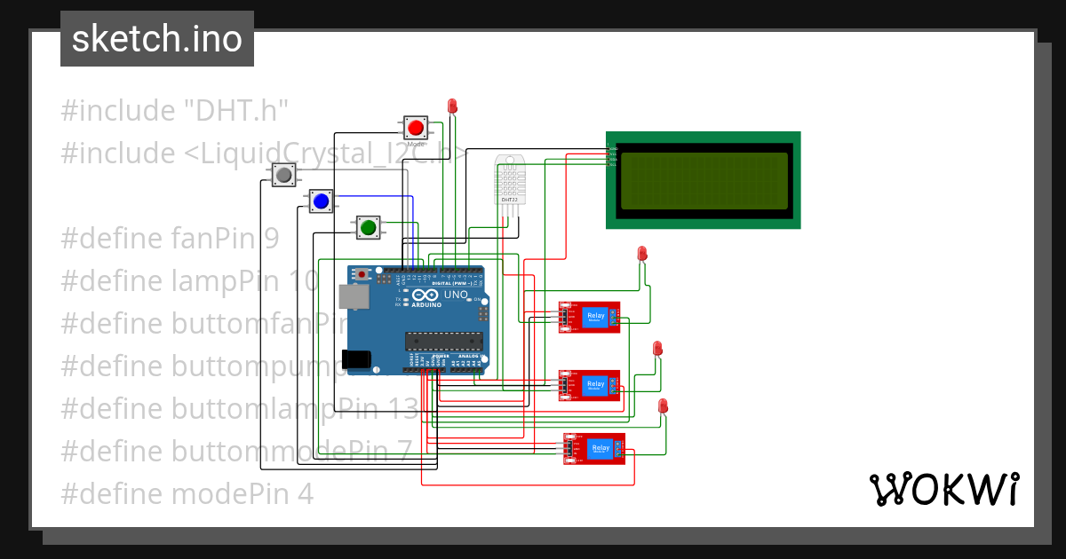 prj32-2 smart farm - Wokwi ESP32, STM32, Arduino Simulator