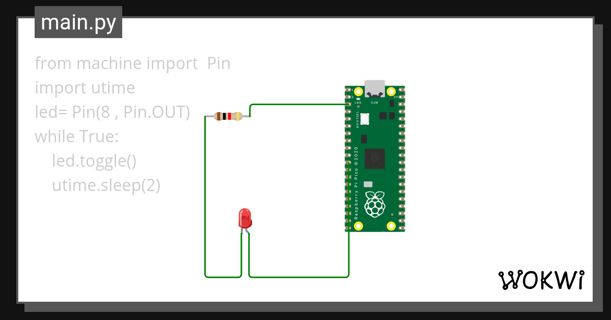 Led glow Copy - Wokwi ESP32, STM32, Arduino Simulator