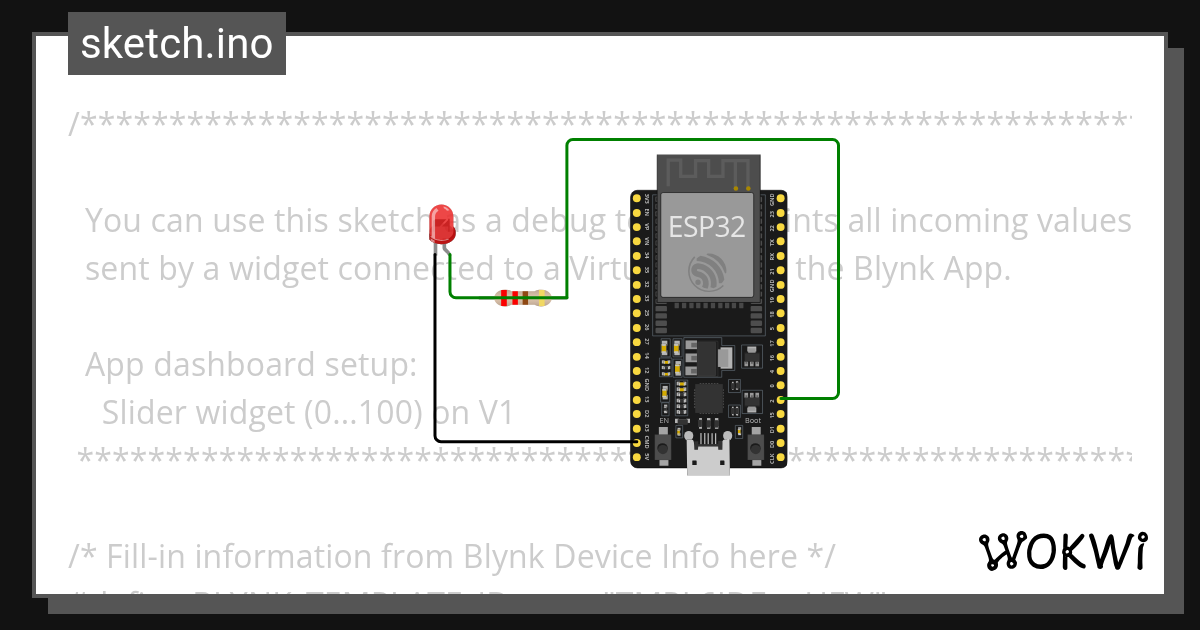 Project 5 - Wokwi ESP32, STM32, Arduino Simulator