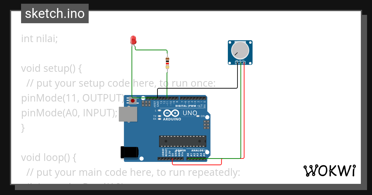 12 Mipa 1 Halim Huda Potensio Copy Wokwi Esp32 Stm32 Arduino Simulator