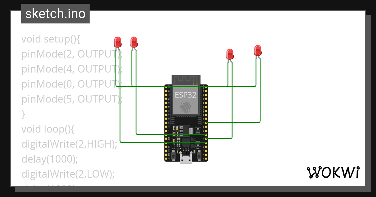 Tugas - Wokwi ESP32, STM32, Arduino Simulator Tugas - Wokwi ESP32, STM32, Arduino Simulator