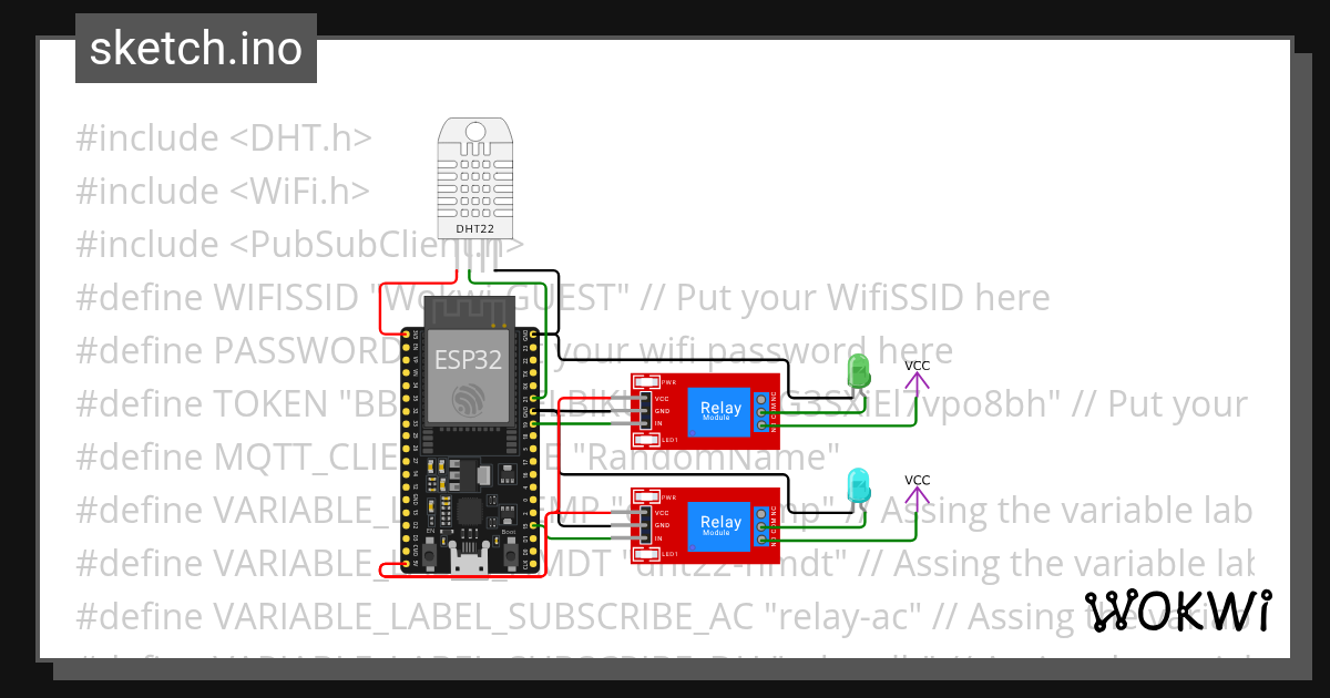 project - Wokwi ESP32, STM32, Arduino Simulator