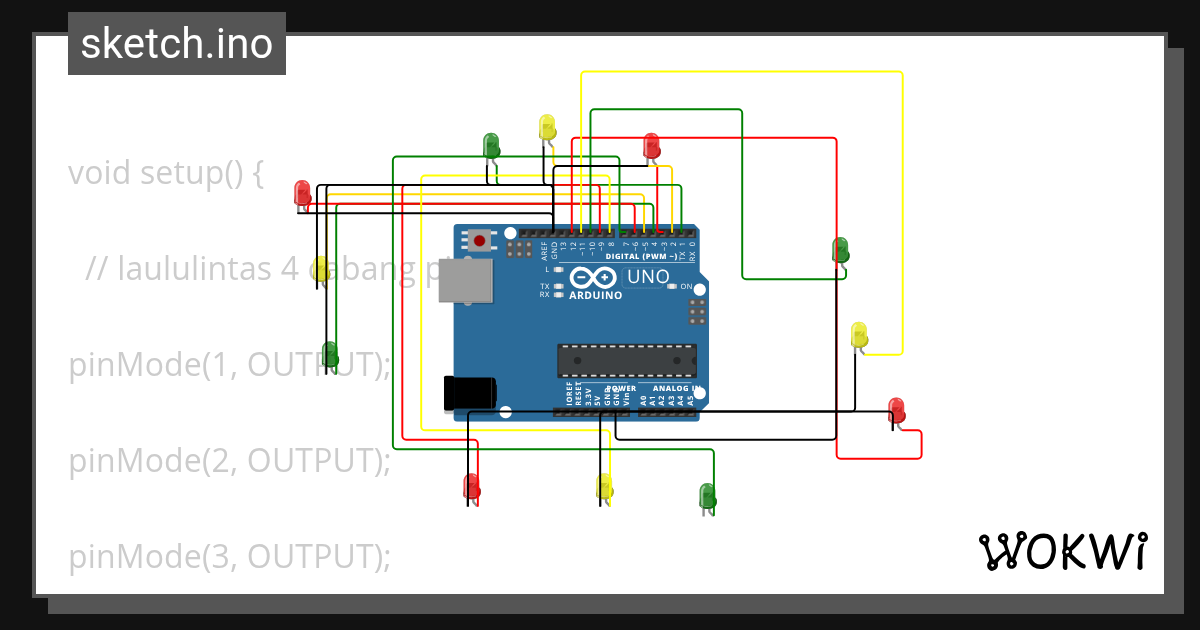 Projectn 4 Jalur Wokwi Esp32 Stm32 Arduino Simulator 