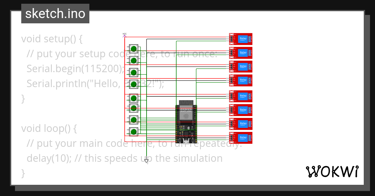 Home Automation Using Iot Wokwi Esp32 Stm32 Arduino Simulator 8556