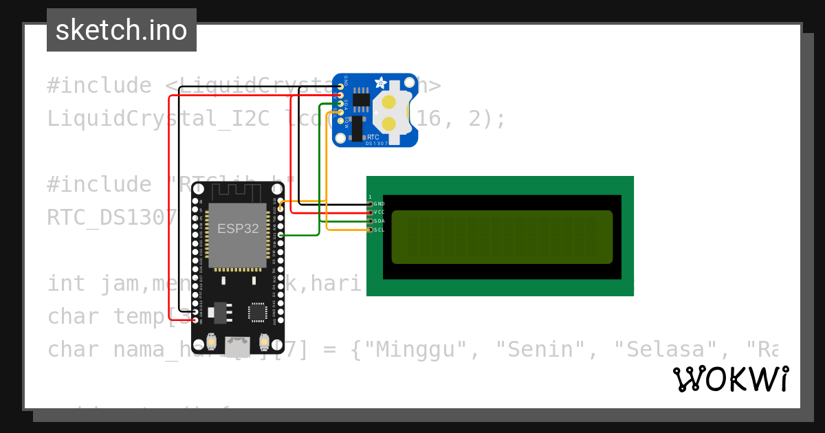 Fajar Alfan Hafiz Heycal Wokwi Esp32 Stm32 Arduino Simulator