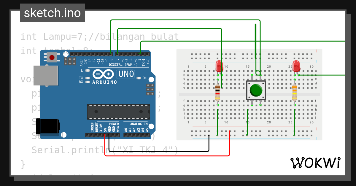 Rida Fuspita Xi Tkj 4 Wokwi Esp32 Stm32 Arduino Simulator