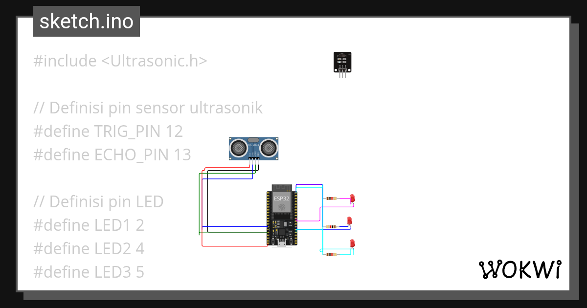 tugas sensor - Wokwi ESP32, STM32, Arduino Simulator