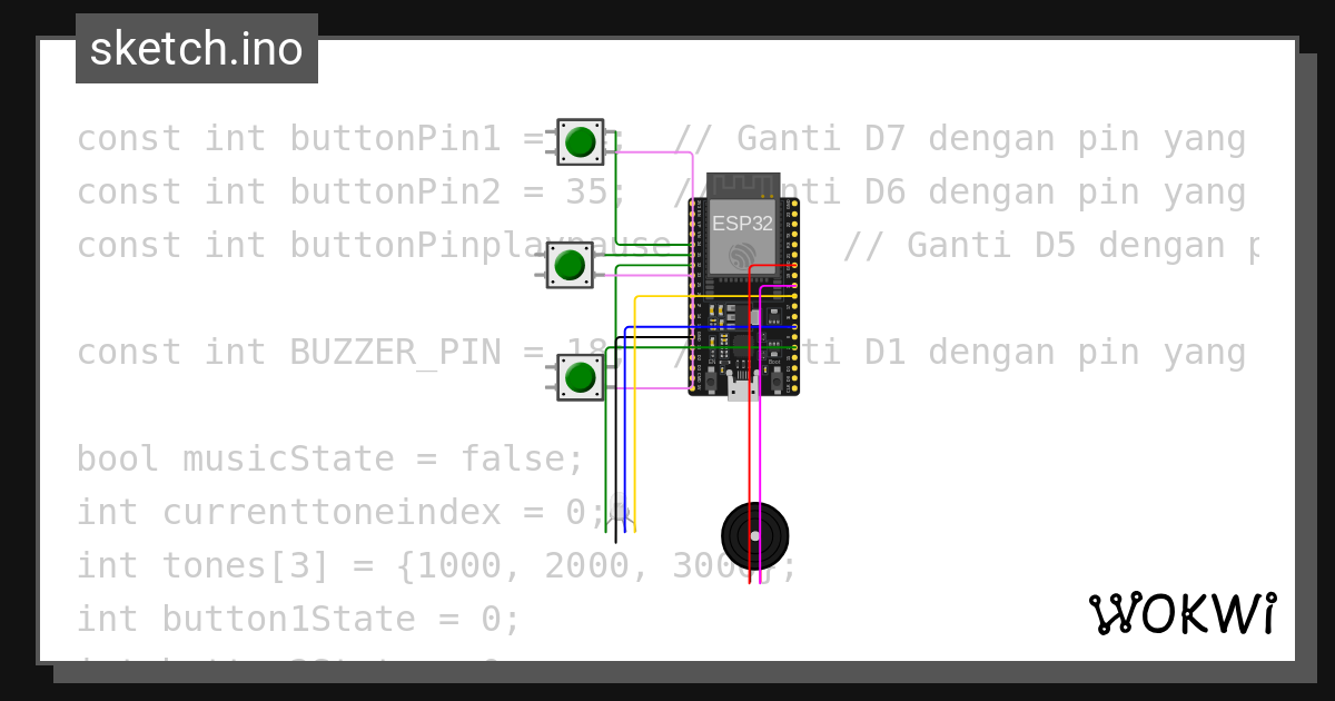 Speaker Wokwi Esp32 Stm32 Arduino Simulator 2025
