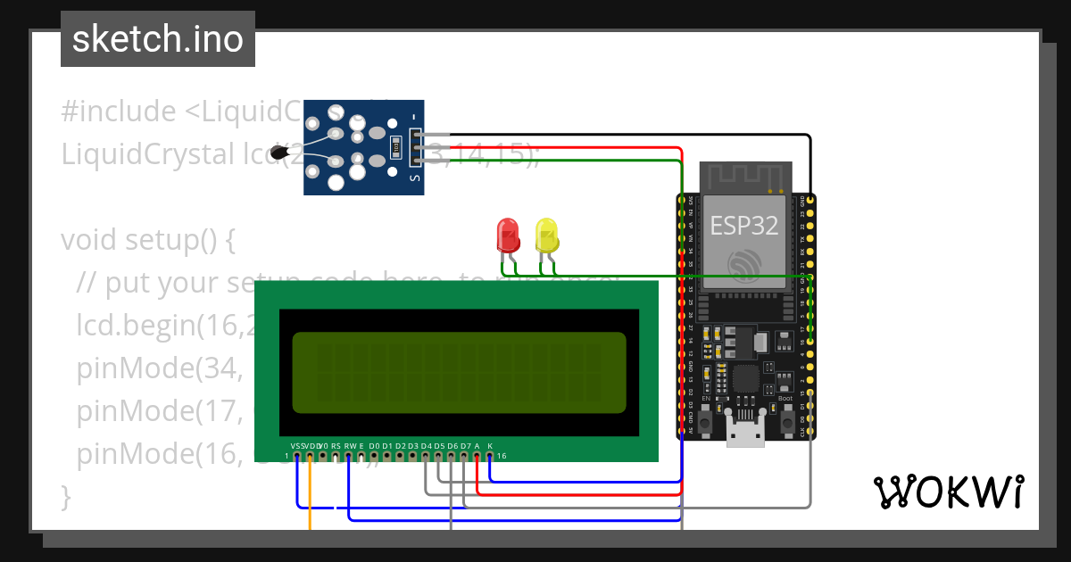 Temp Sensor3 Wokwi Esp32 Stm32 Arduino Simulator